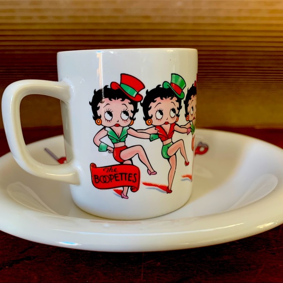 Kitchen | Betty Boopettes Tea Cup And Saucer | Poshmark